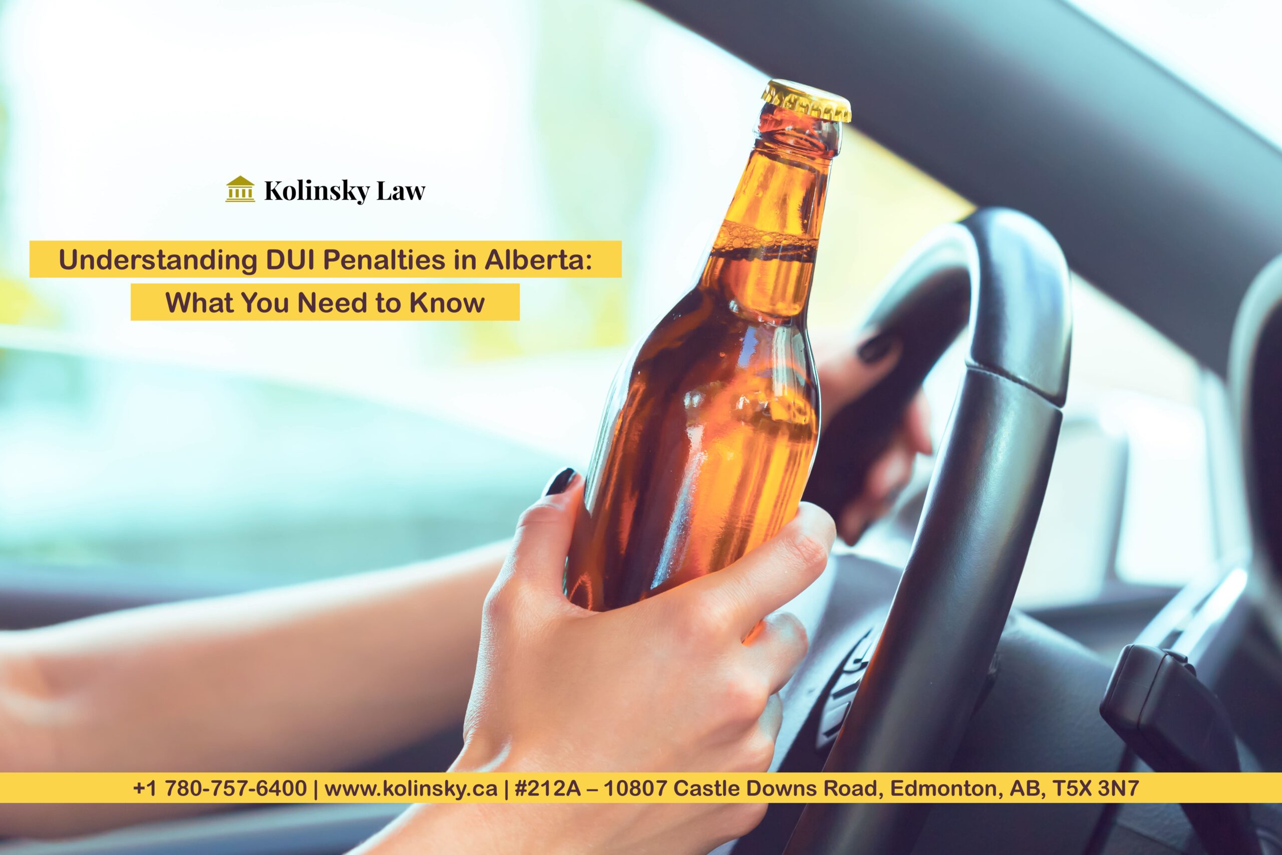 Understanding DUI Penalties in Alberta: What You Need to Know