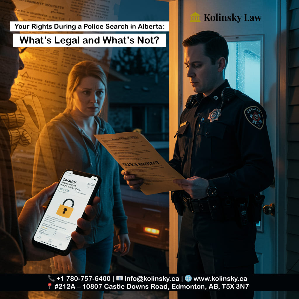 Your Rights During a Police Search in Alberta: What’s Legal and What’s Not?